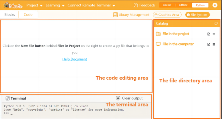 Mind+ Python & Graphical Python - UNIHIKER Documentation